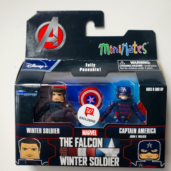 Marvel Disney Plus | Toys | Marvel Avengers Minimates Winter Soldier ...